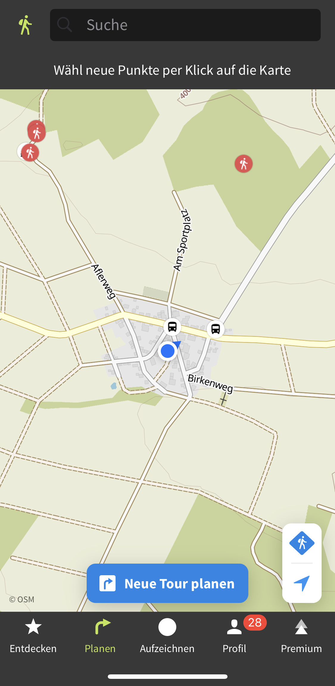 Wandern mit komoot - Outdoornavigation und Routenplaner